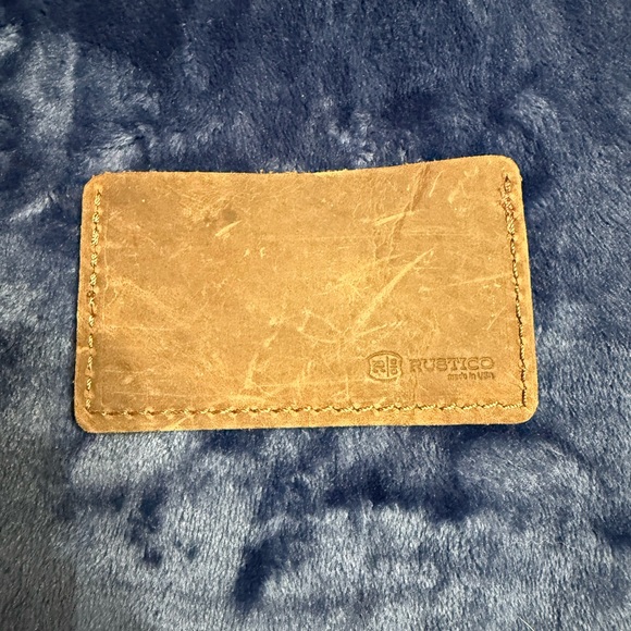 other | Bags | Rustico Single Track Leather Card Wallet | Poshmark